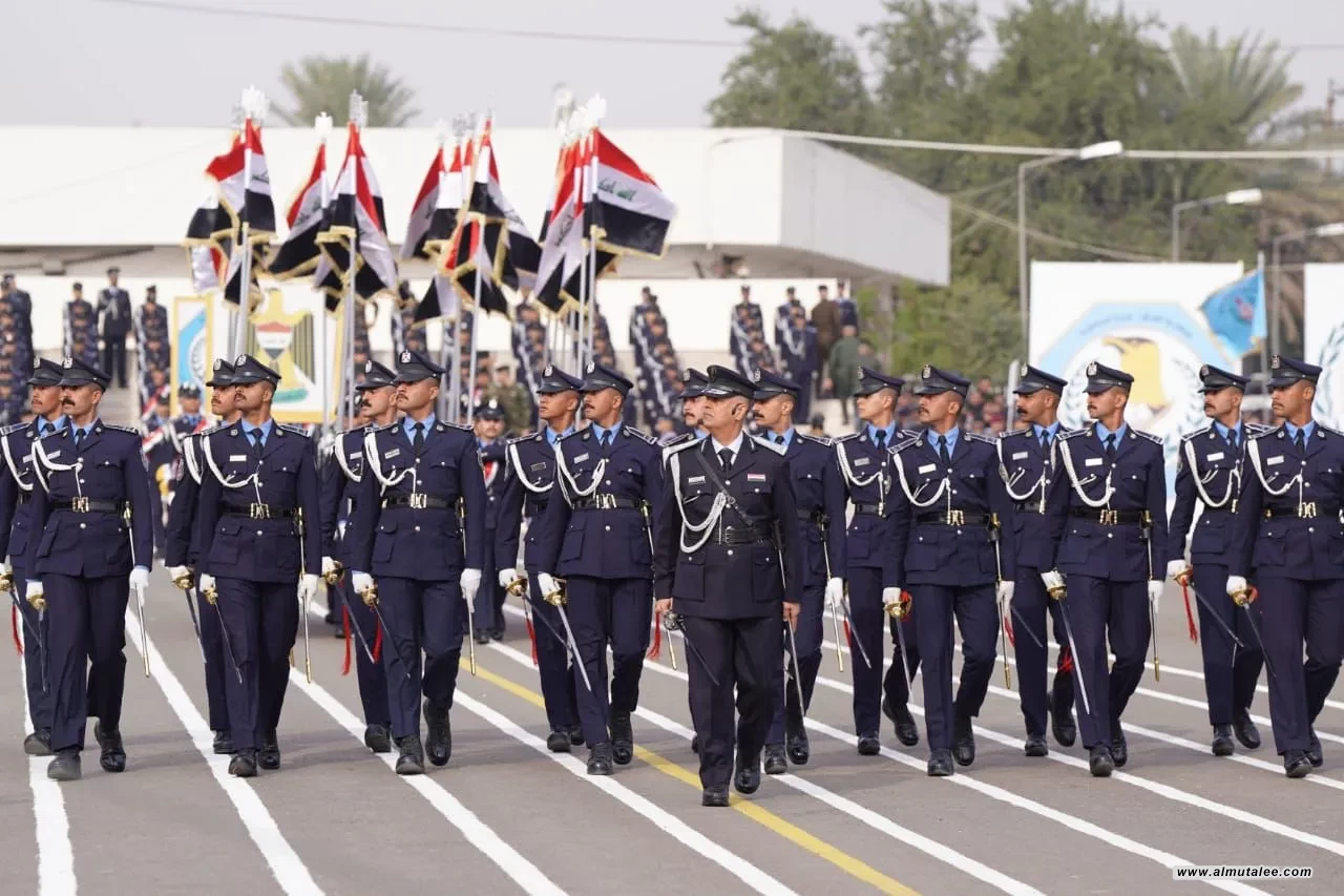 المطلع بحضور السوداني الشرطة العراقية تطلق استعراضها بذكرى تأسيسها